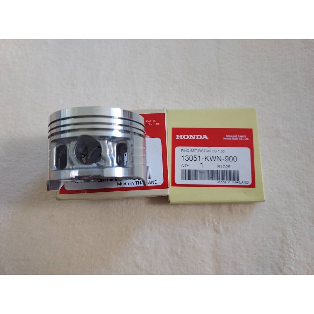 ลูกสูบฮอนด้า PCX,CLICK (2012,2014,2015) // 13101-KWN-902 พร้อมแหวน ...