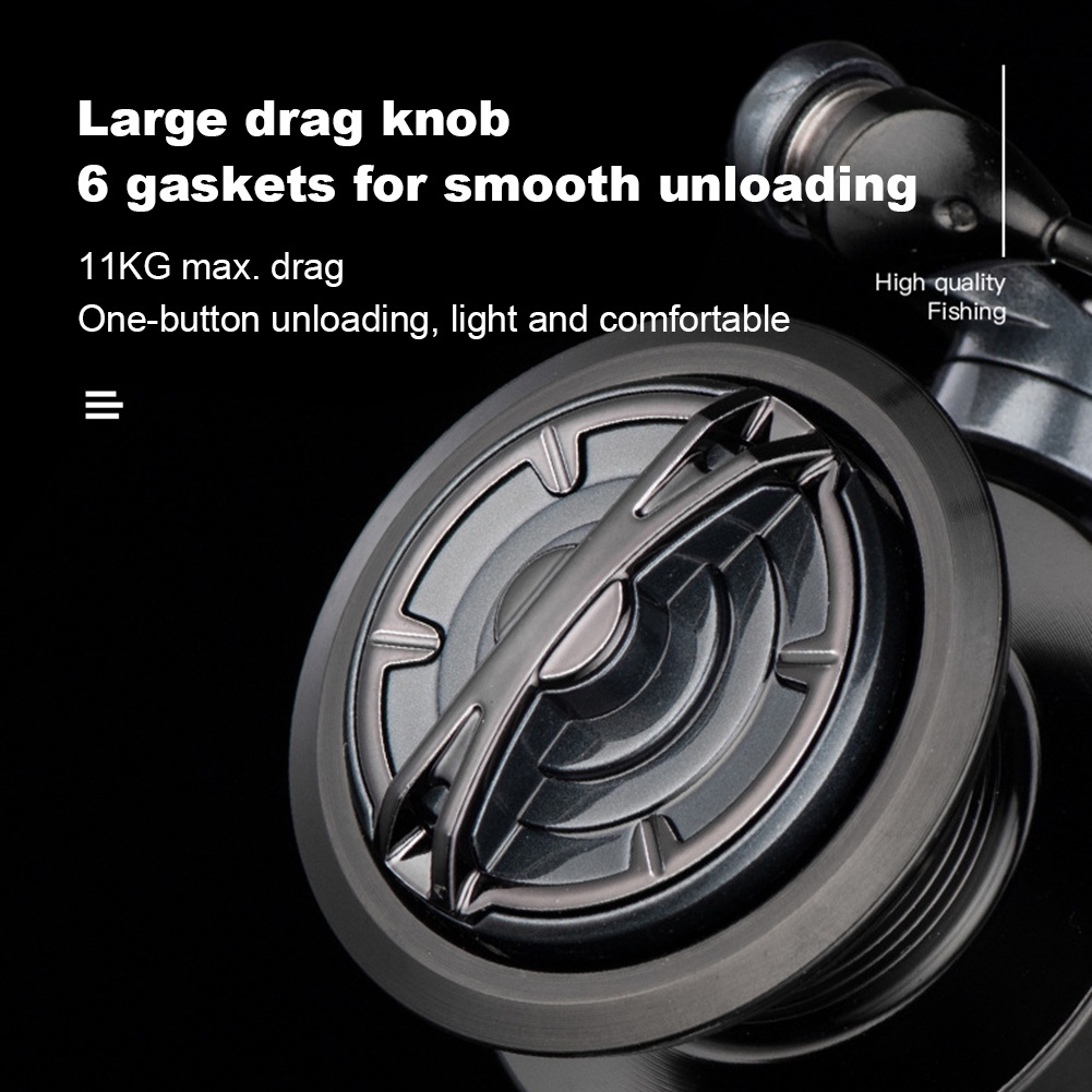 【COD】 Daiwa Spinning Reel 1000-5000 11KG Max.Drag Metal Spool สำหรับน้ำ ...