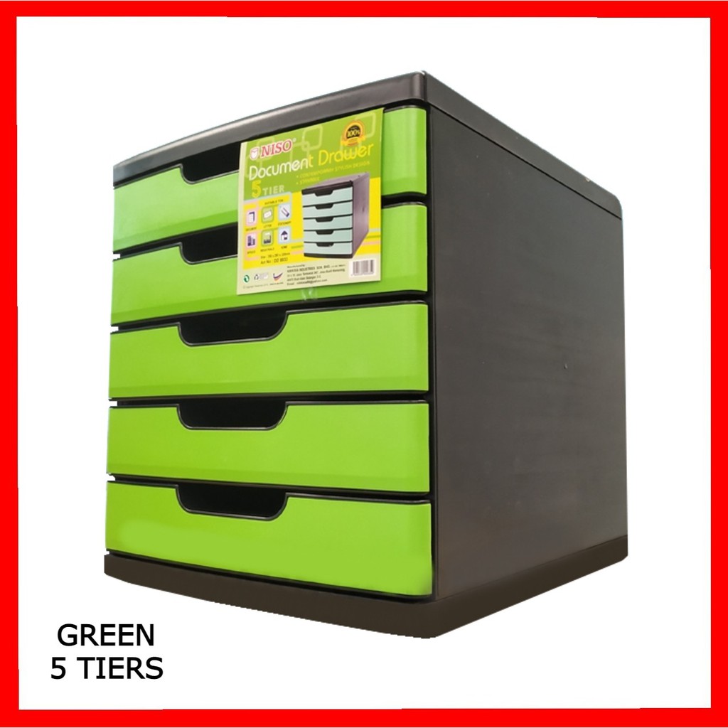 Niso ถาดลิ้นชักเก็บของ [8833/8855/LC8811/LC8822] 5/10 ชั้น | Shopee ...