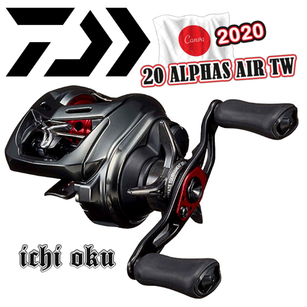 รอกหยดน้ำ Daiwa Alphas Air TW 2020 พร้อมบัตรรับประกันสินค้า Daiwa Seiko (Thailand) | Shopee Thailand