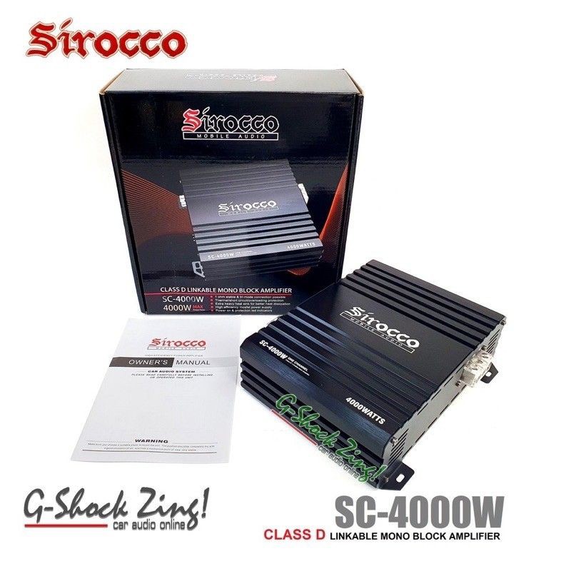 Sirocco รุ่น SC-4000W-รุ่นใหม่ล่าสุด | Shopee Thailand