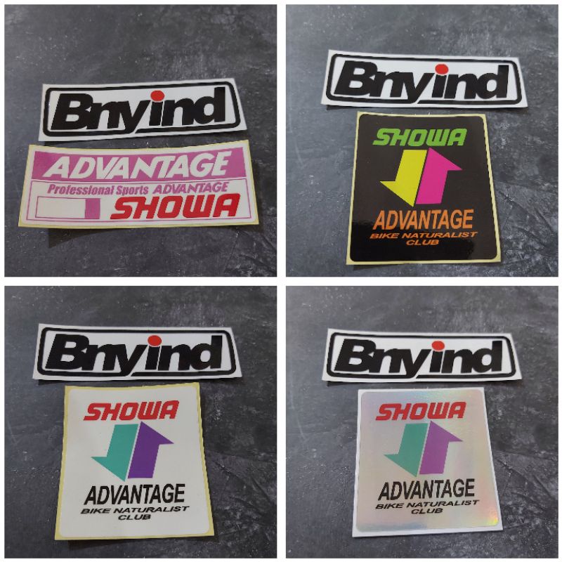 Showa ADVANTAGE STICKER สติ๊กเกอร์ช็อก | Shopee Thailand