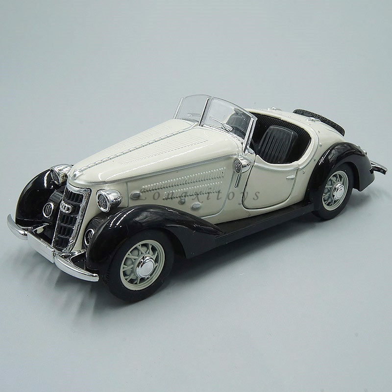 โมเดลรถยนต์ Audi Wanderer W25K Roadster 1:32 สไตล์วินเทจ พร้อมเสียง และ ...
