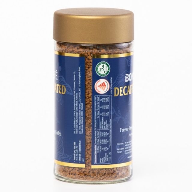 Boncafe Decaffeinated บอนคาเฟ่ ดีแคฟ กาแฟคั่วบด สกัดคาเฟอีนออกเพื่อ ...