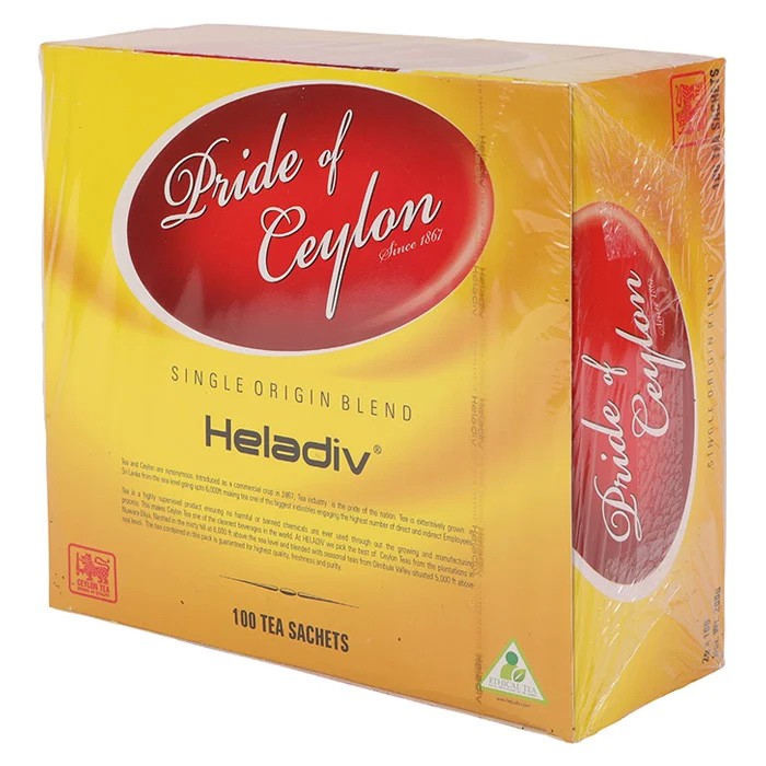 Heladiv Pride of Pride of Cylon Tea 100 tea bags | Shopee Thailand