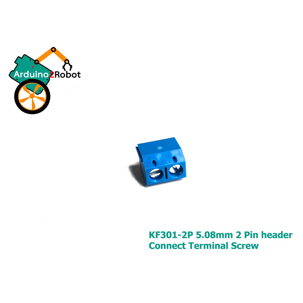 Screw Terminal Block Connector KF301-2P 5.08mm 2 Pin | Shopee Thailand