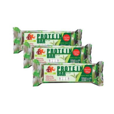 Protein Bar ️โปรตีน56กรัม โปรตีนบาร์ By Guyvy HealthyFood รสชาเขียว ...