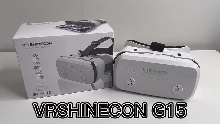 แว่น VR SHINECON G15 รุ่นใหม่ปี 2022 by 9FINAL 3D Virtual Reality Glasses Google Cardboard ...