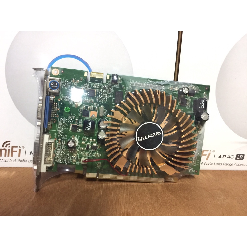 การ์ดจอ Leadtek Nvidia GeForce 9500GT 1GB DDR2 128Bit สวยๆพร้อมใช้ ใช้งานได้ทุกพอท (สินค้าส่ง ...