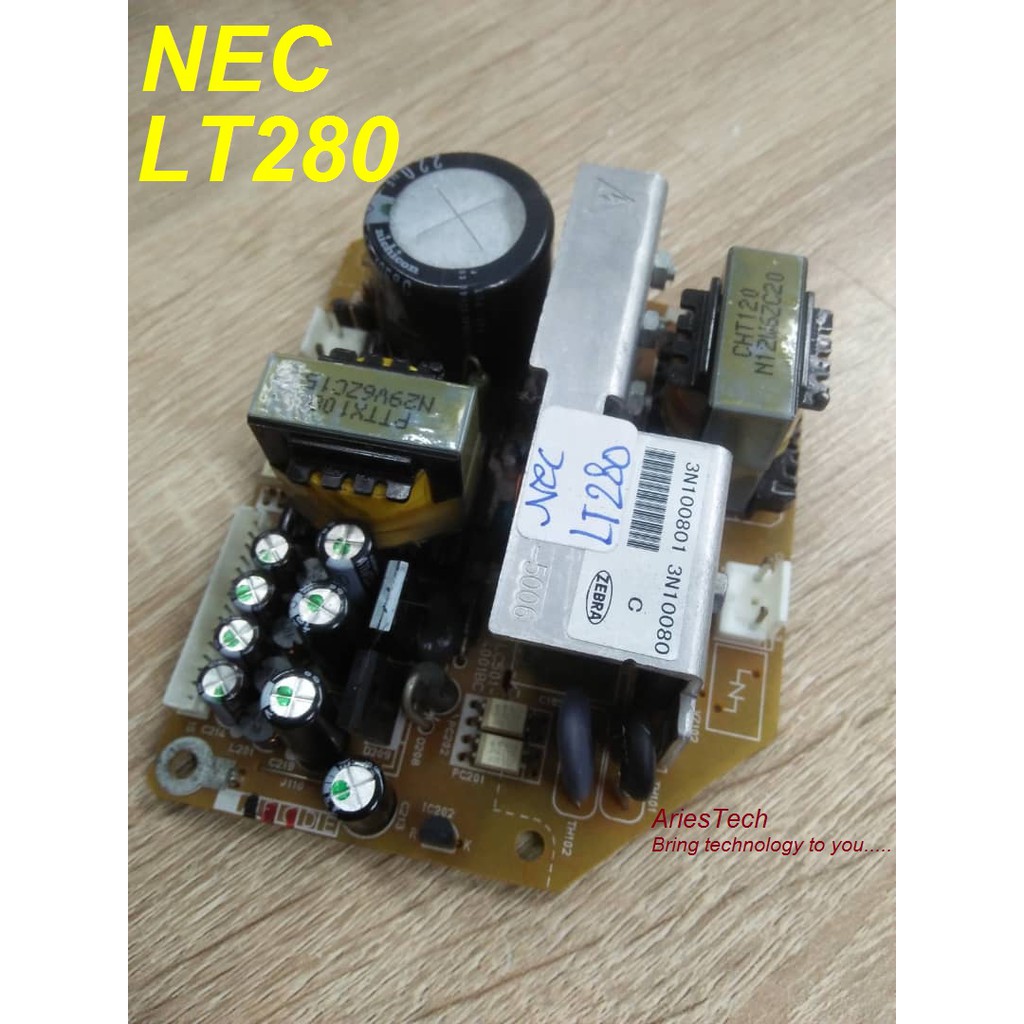 บอร์ดพาวเวอร์ซัพพลายหลัก NEC LT280 LC501-4001B สําหรับโปรเจคเตอร์ และ Bahagian Refurbish ...