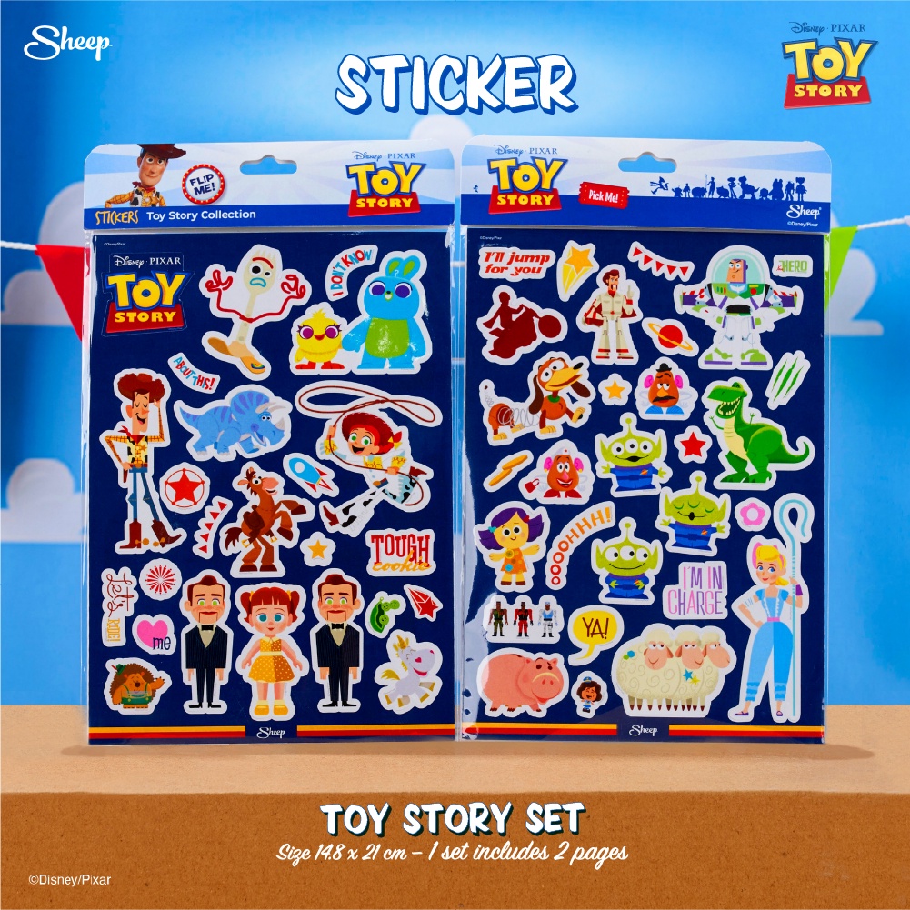 [Toy Story Limited Collection] สติ๊กเกอร์สุดน่ารัก [Sticker Toy Story ...