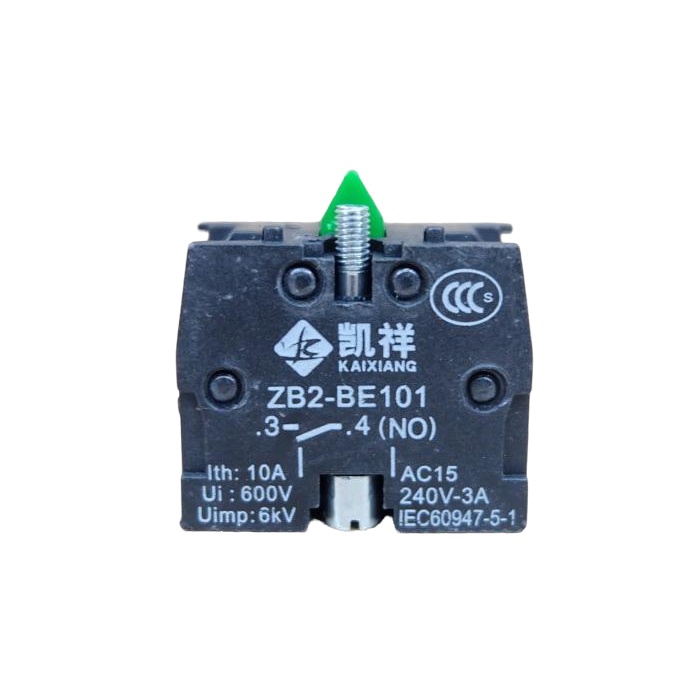 ZB2-BE101 (NO) XB2 Push Button Switch Contact Block | Shopee Thailand