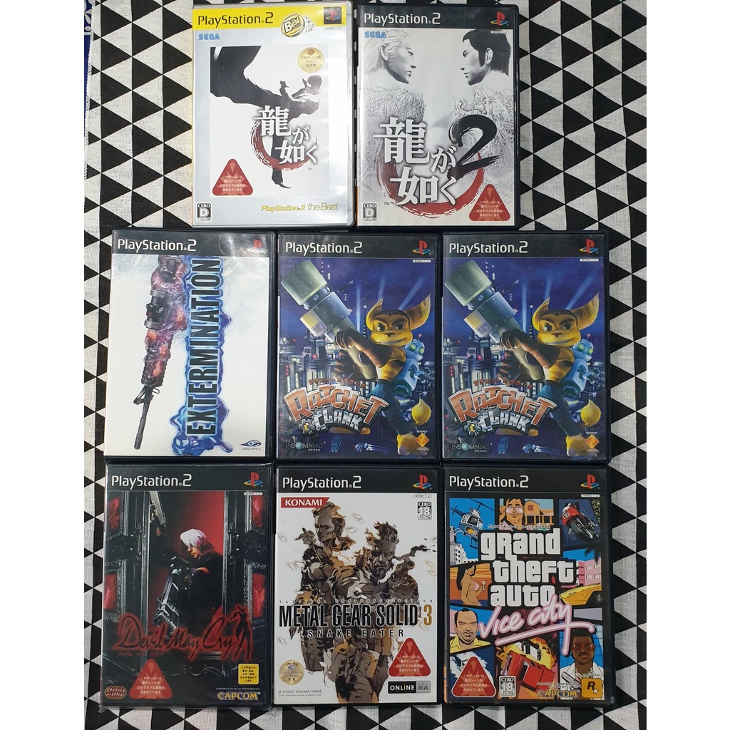 [พร้อมส่ง] แผ่นเกมส์ PS2 zone JP ของแท้ (แนว Action Adventure) | Shopee ...