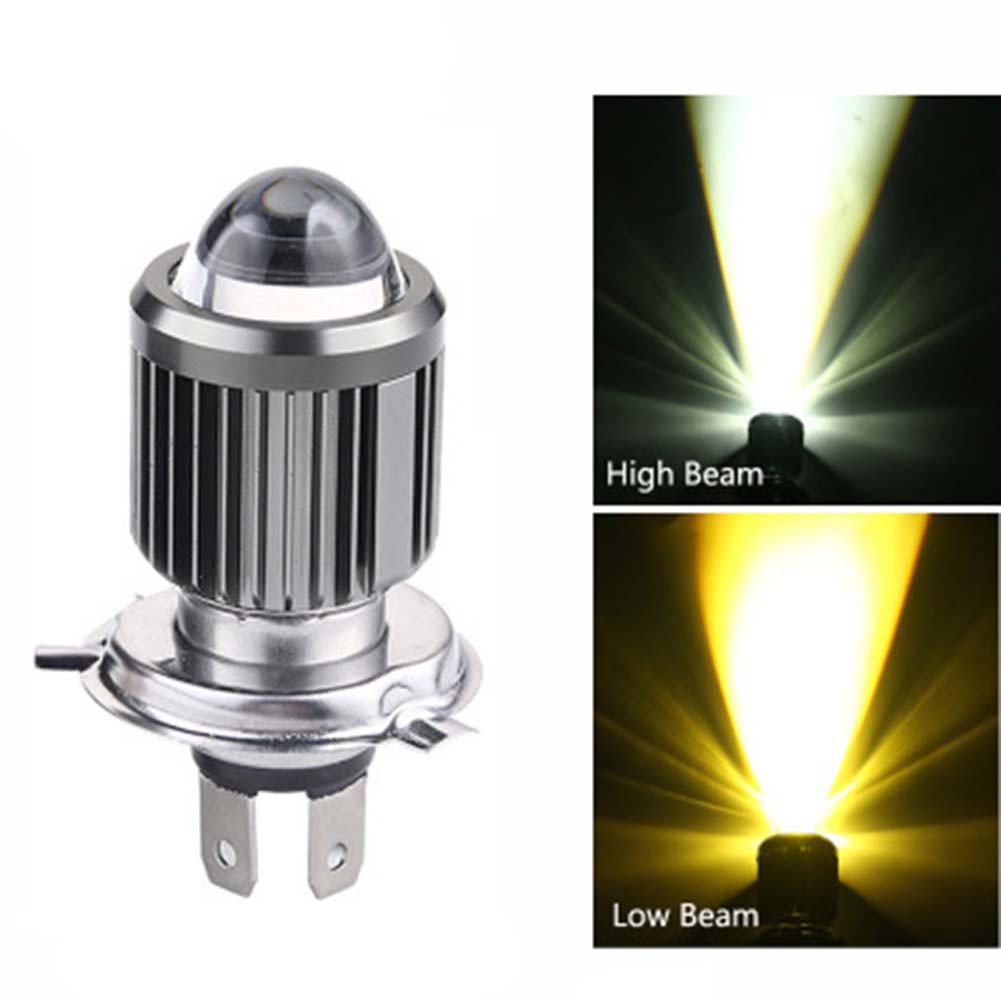 หลอดไฟหน้า LED มอเตอร์ไซค์ Led Ba20 D H4 3000K 6000K สําหรับรถ ...