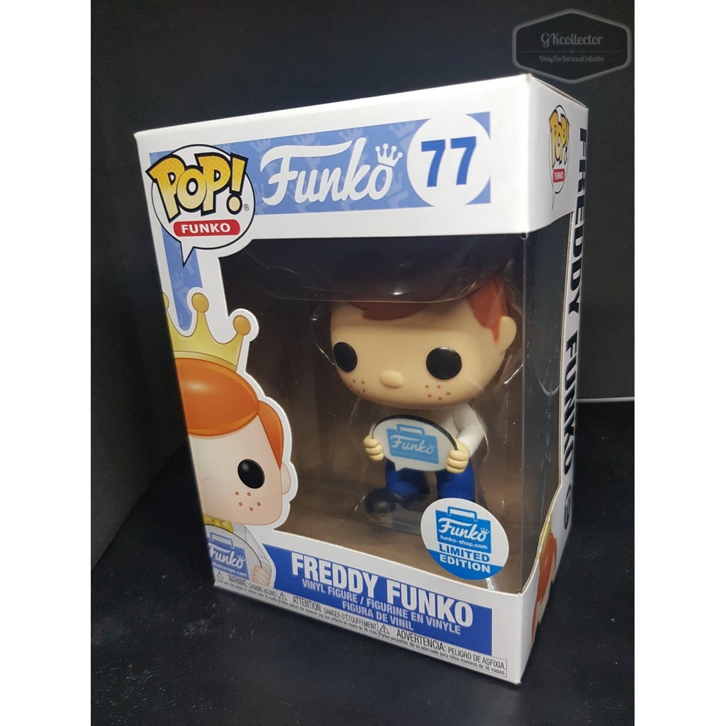 พร้อมส่ง #77 Pop! Funko Freddy with Funko Logo Funko Shop Exclusive ...