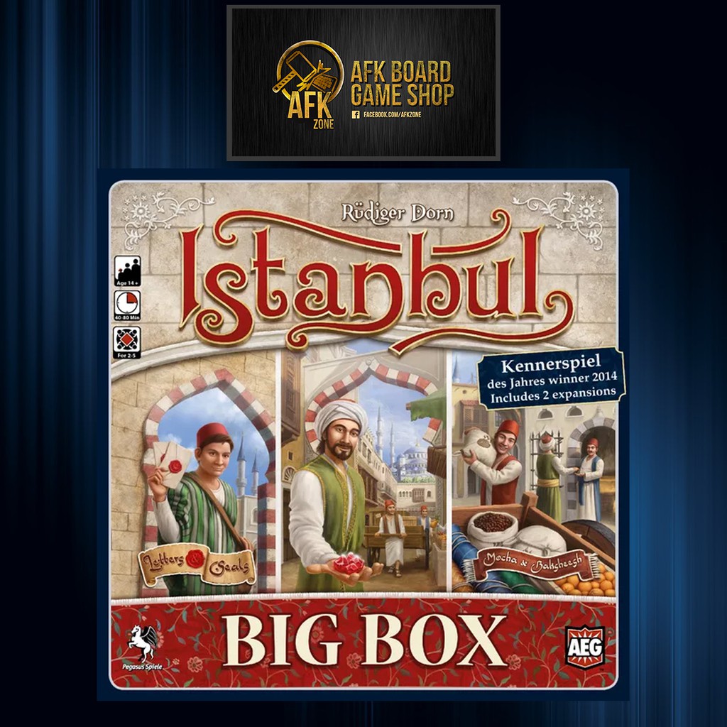 Istanbul Big Box ENG Edition - Board Game - บอร์ดเกม | Shopee Thailand