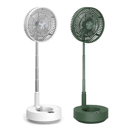 EDON 3in1 Foldable Electric Fan - พัดลมไร้สาย 3 อิน 1 (รวมเครื่องทำ ...