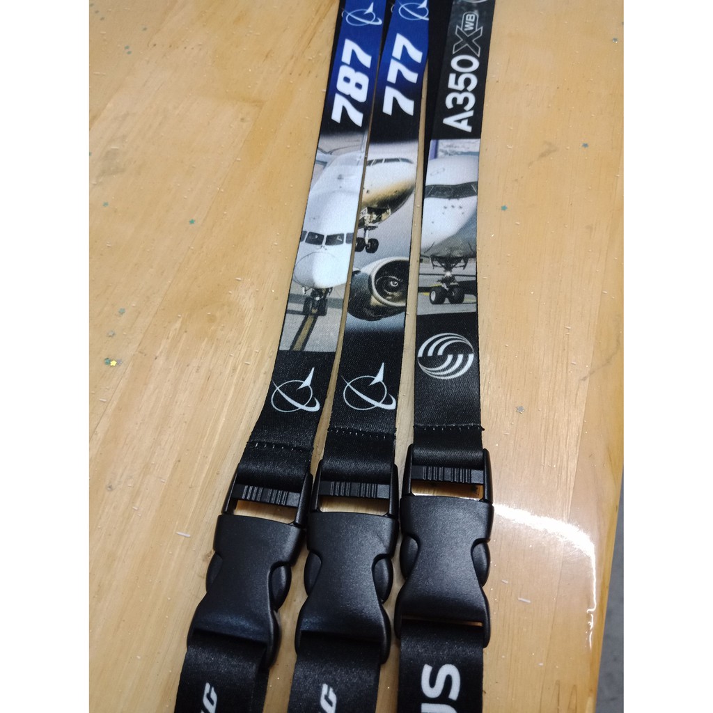 สายคล้องคอ โบอิ้ง แอรบัส Boeing Airbus A-350 B-777 B-787 A-320 Lanyard ...