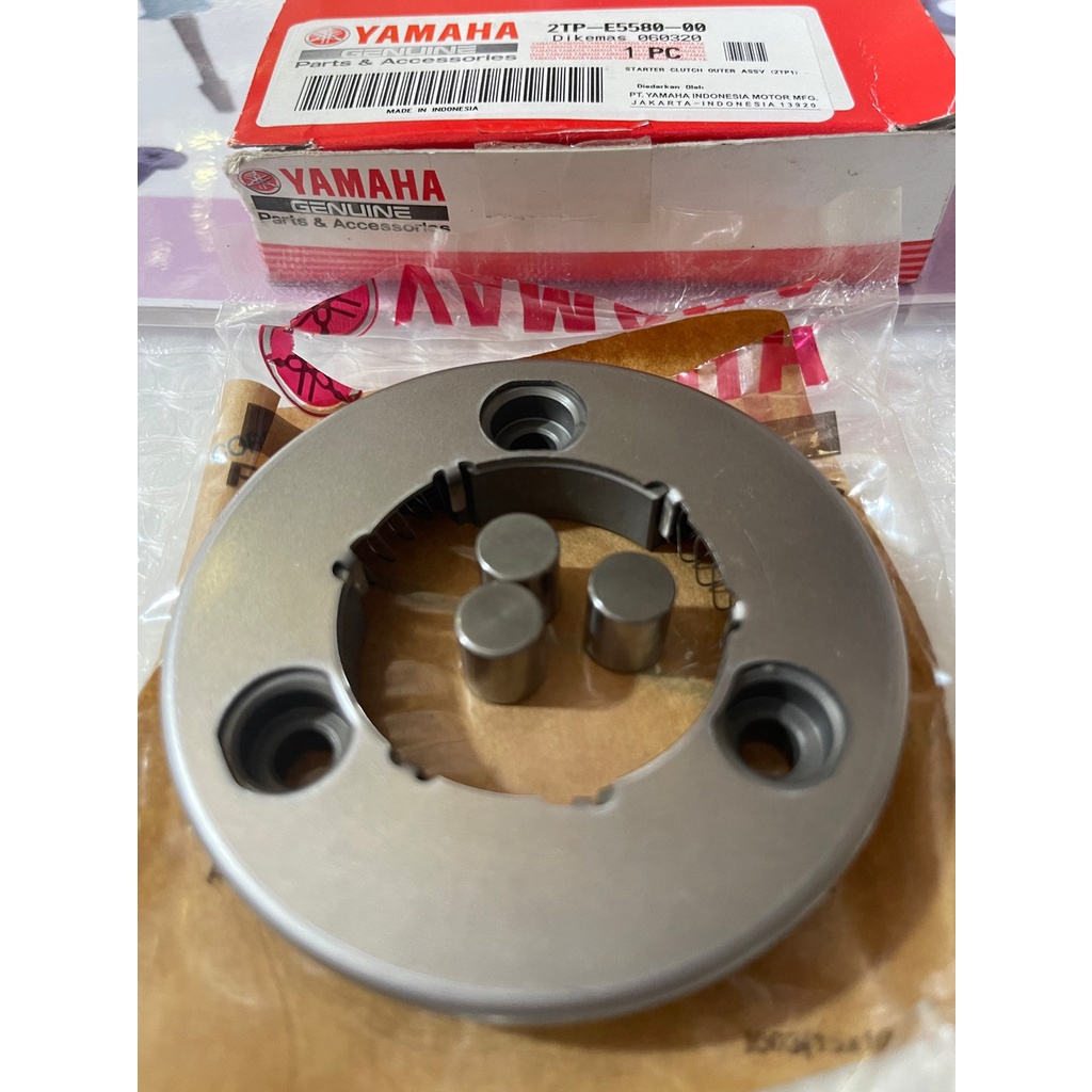 2TP(2PV)-E5580-00 ชุดคลัทช์สตาร์ทมือ M-Slaz, MT15 แท้ศูนย์ (Starter ...
