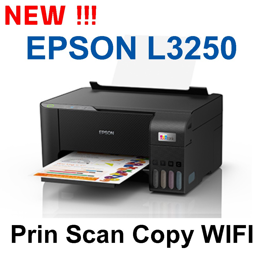 Epson L3250 Copy Scan Print Wifi รุ่นใหม่ล่าสุด Ink (All-in-one) EPSON ...