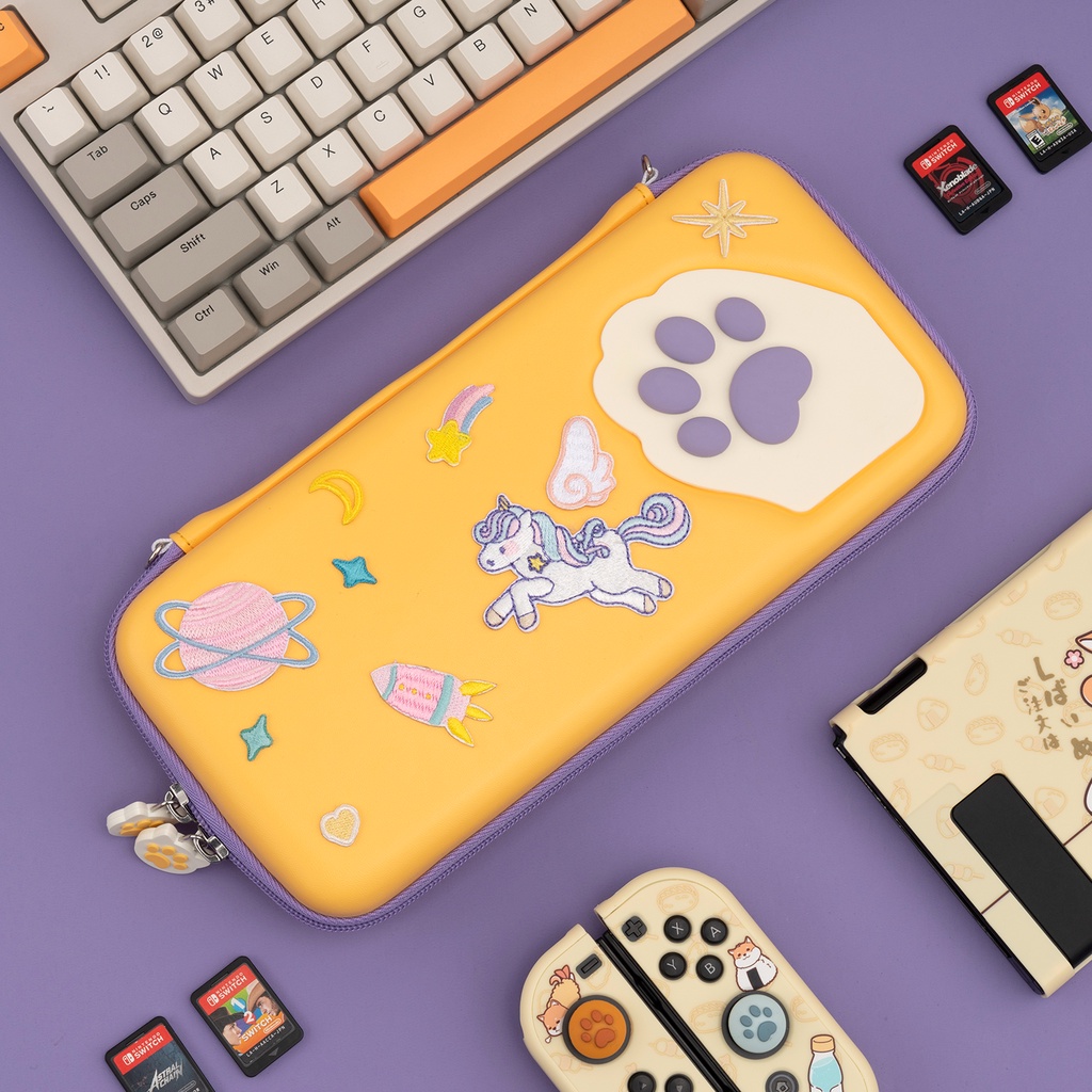 Geekshare Nintendo Switch / Lite กระเป๋าจัดเก็บอุปกรณ์เสริมสวิทช์ ...