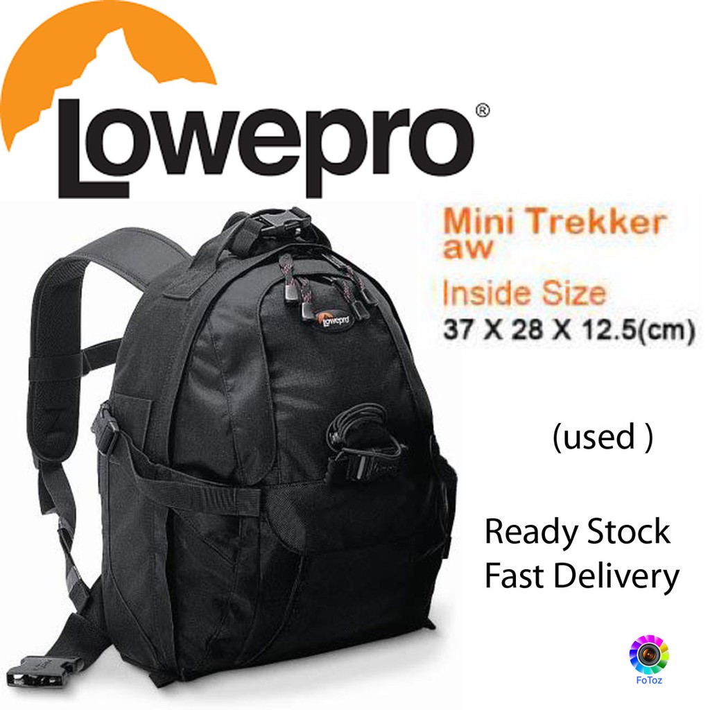 กระเป๋าเป้ Lowepro Mini Trekker AW (สภาพดี!) [ใช้แล้ว] | Shopee Thailand