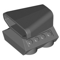 Lego part (ชิ้นส่วนเลโก้) No.50943 Vehicle Air Scoop Engine Top 2 x 2 ...