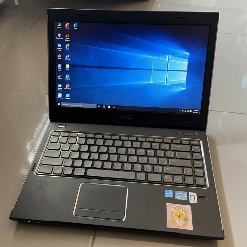 โน๊ตบุ๊คมือสอง Dell vostro สเปค i3 gen 2การ์ดจอเเยก HD 6700M คีย์บอร์ด ...