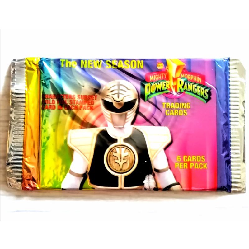 (Sealed Pack) ซองสุ่มการ์ด เพาเวอร์เรนเจอร์ MIGHTY MORPHIN POWER ...