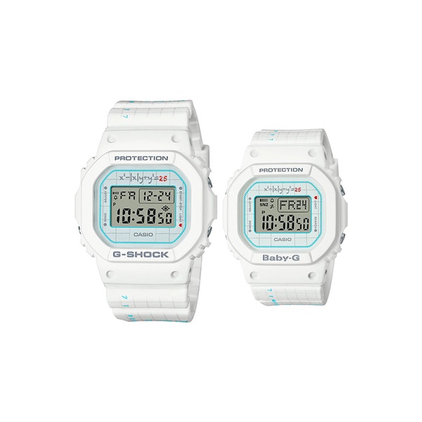 Casio G-SHOCK x Baby-G นาฬิกาข้อมือคู่ผู้ชายผู้หญิง สายเรซิน รุ่น LOV-21A-1A,LOV-21B-7 LIMITED ...