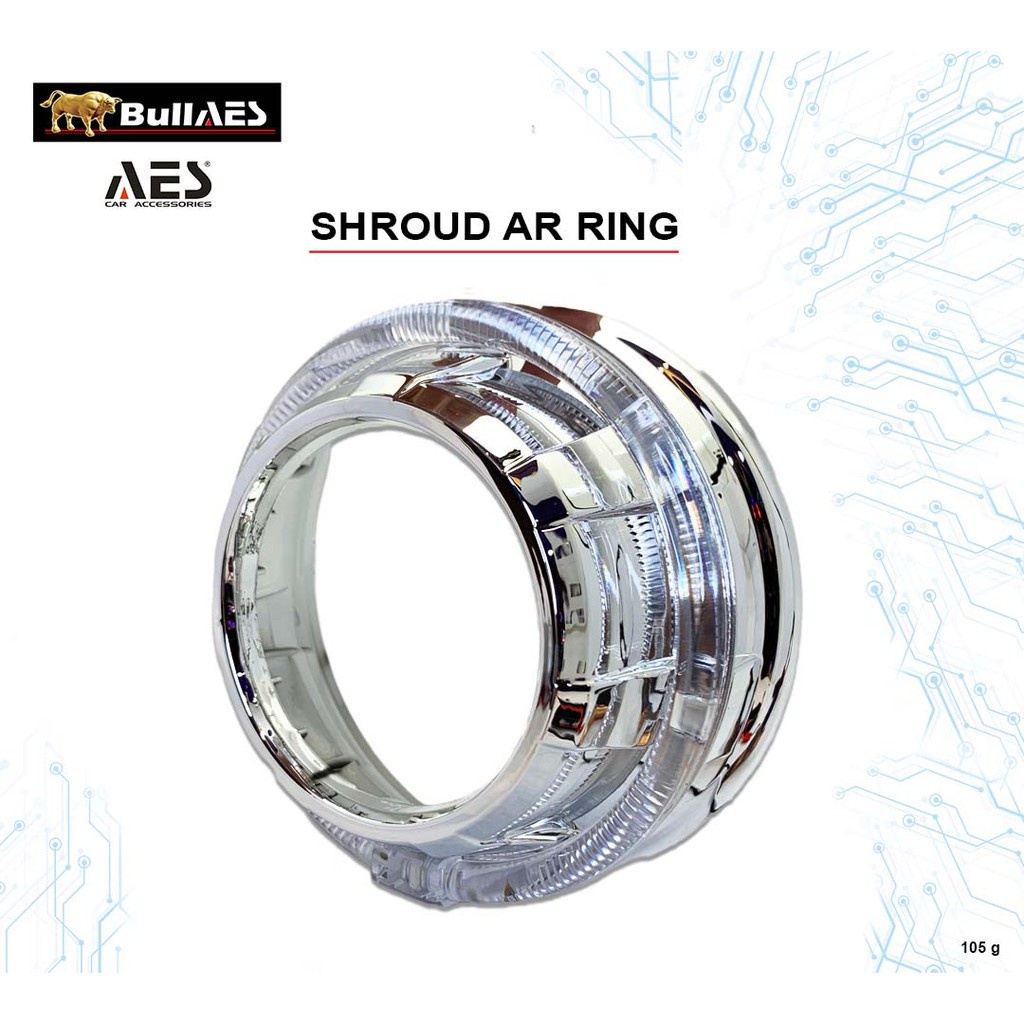 Shroud AES AR แหวนคริสตัล 3 นิ้ว I Shroud 3 นิ้ว AES AR Type | Shopee ...