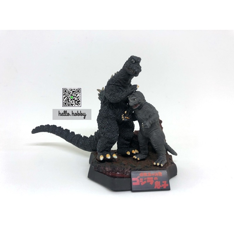Candy Toy - Godzilla Complete Works 2nd by Bandai (Set of 7) ก็อตซิลล่า ...