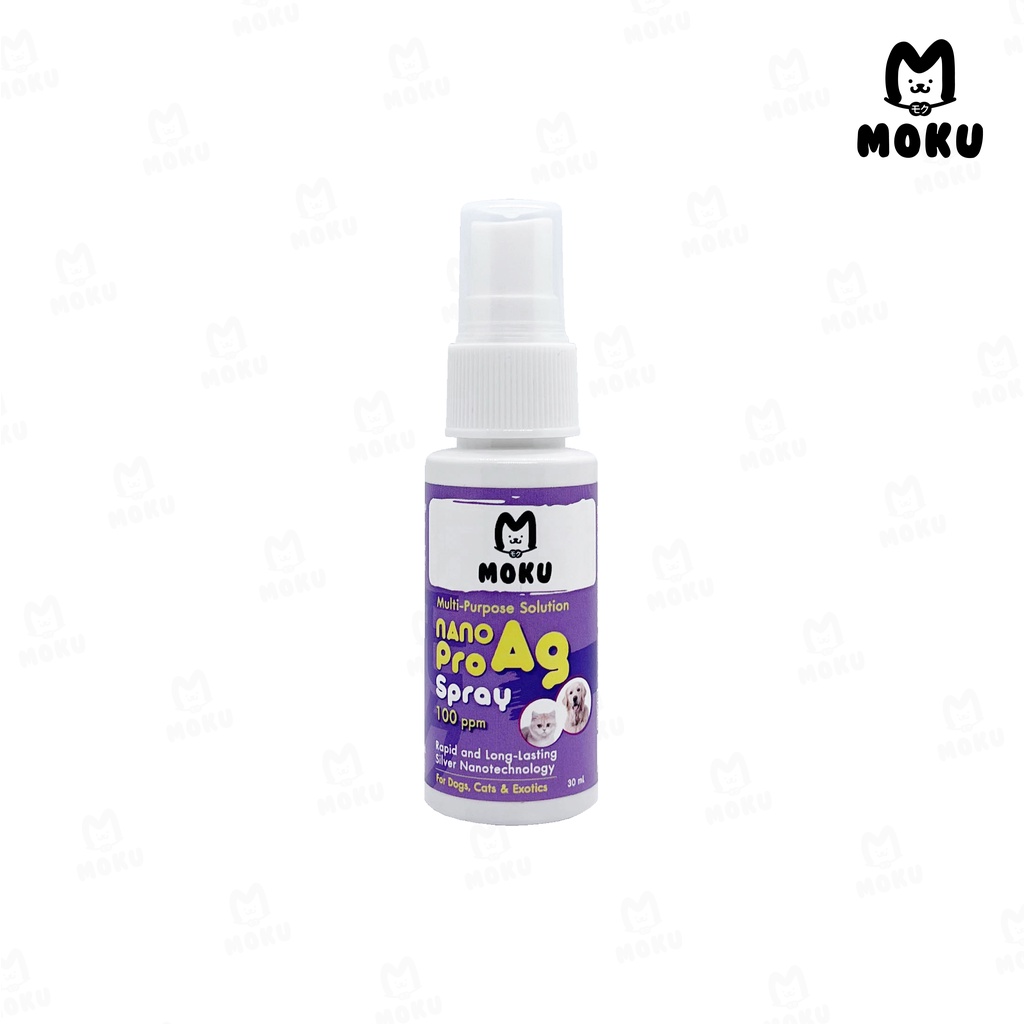 MOKU Nano Pro Ag Spray สเปรย์อเนกประสงค์สำหรับสัตว์เลี้ยง โมกุ ด้วย ...