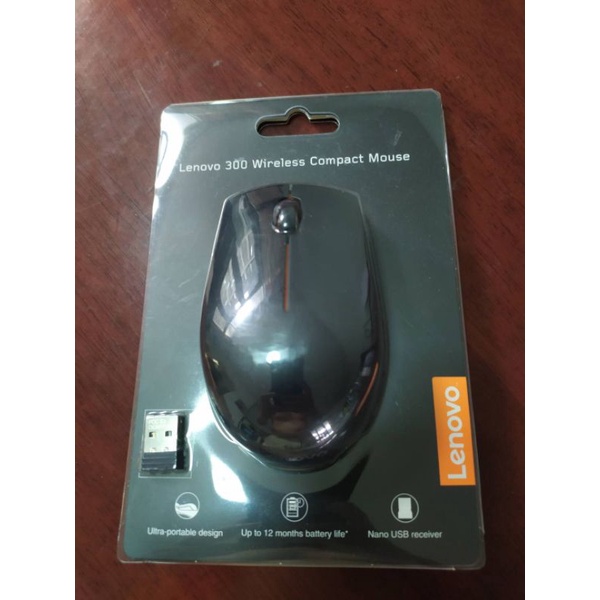 Lenovo 300 Wireless Compact Mouse | Shopee Thailand