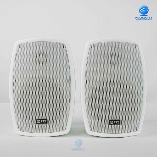 NPE HB-402T ตู้ลำโพงติดผนัง 2 ทาง 4 นิ้ว 100 วัตต์ มี LINE 100V **ราคาต่อคู่** | Shopee Thailand