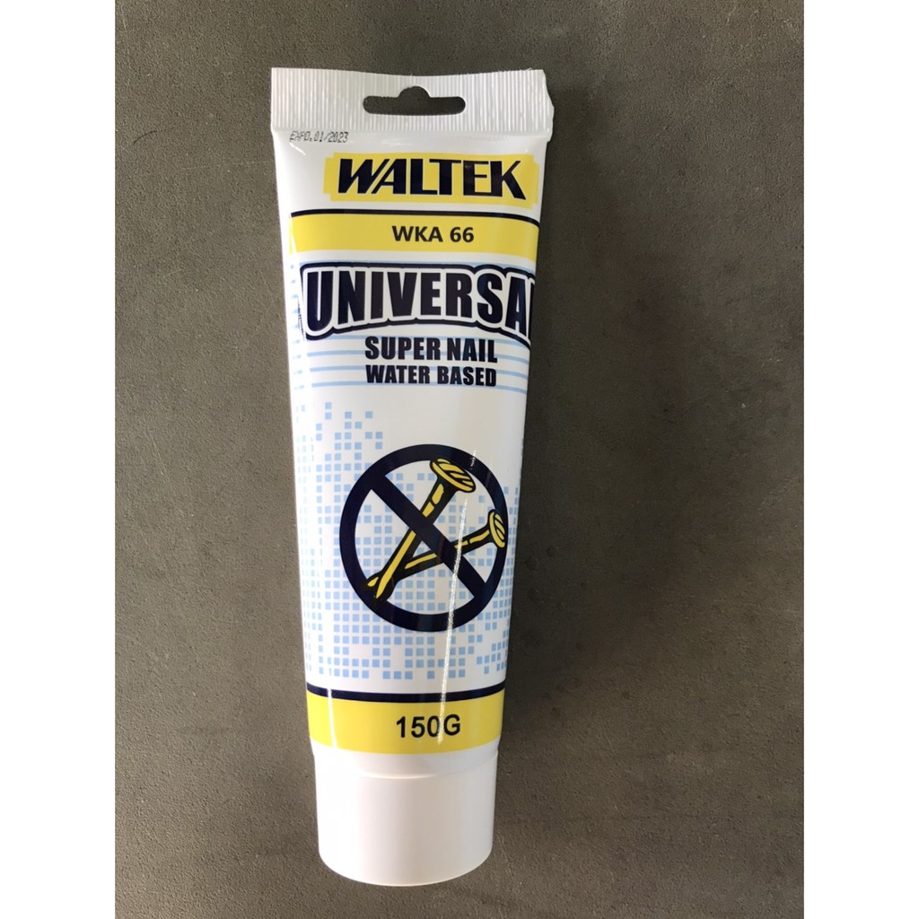 กาวตะปู WALTEK ขนาด 150กรัม กาวพลังตะปู กาวยึดไม้ แบบหลอดใช้สำหรับยึดแทนการตอกตะปู ใช้ได้กับงาน ...