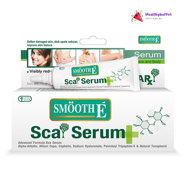 Smooth E เซรั่มลดรอยแผลเป็น รอยดำ รอยแดง ผิวหน้าและผิวกาย Scar Serum ...