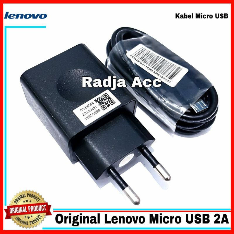 เครื่องชาร์จ Lenovo C-P32 5V-2A Micro USB ของแท้ 100% | Shopee Thailand