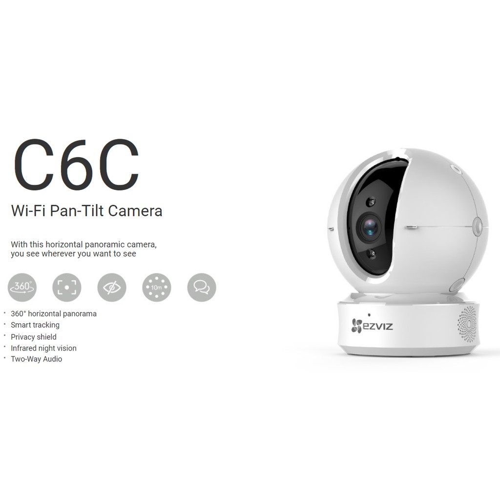 C6C Mini 360 720P Wi-Fi PT Camera | Shopee Thailand