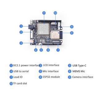 Maixduino AI Development Board k210 RISC-V AI lOT ESP32 Compatible for Arduino | Shopee Thailand