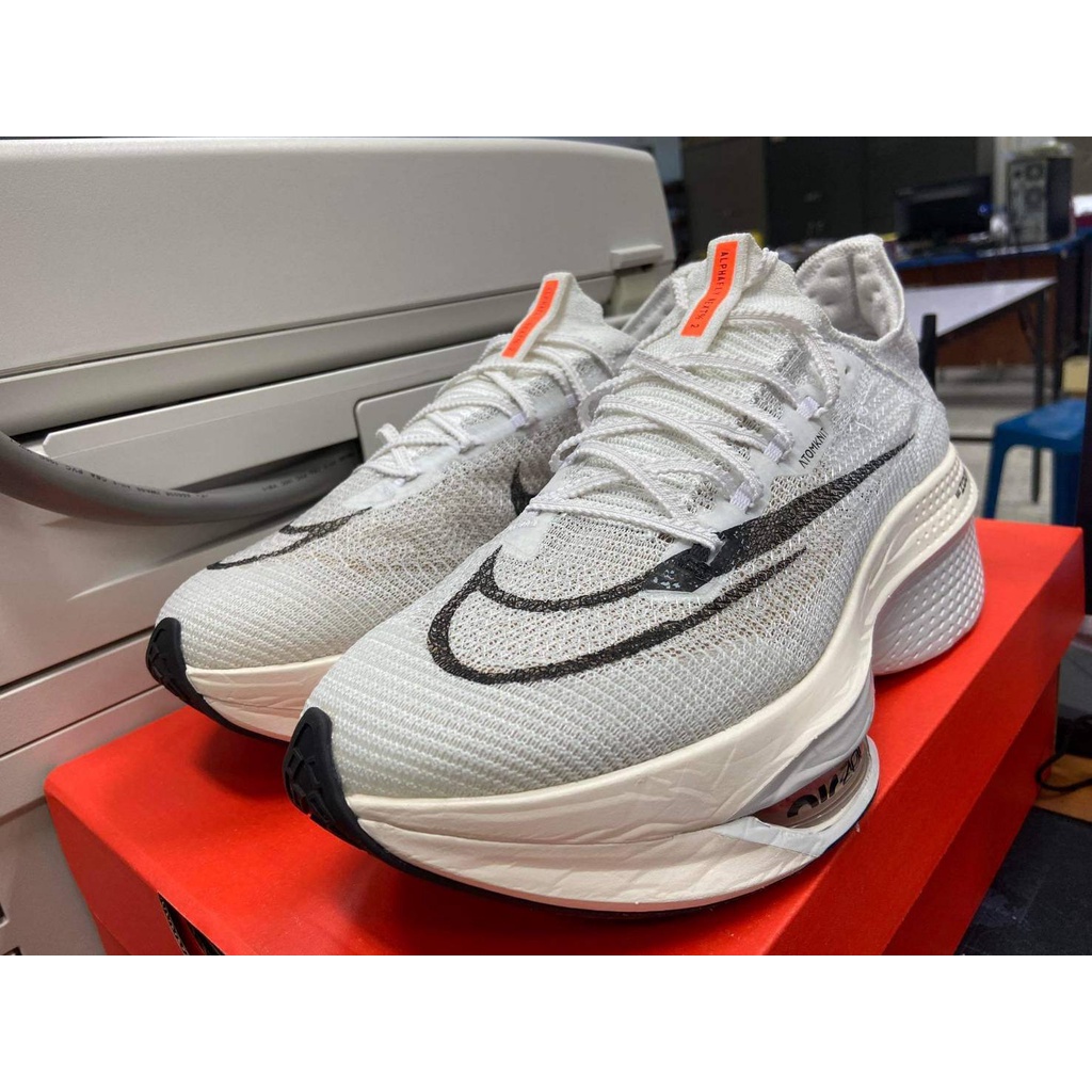 Nike Air Zoom Alphafly NEXT% 2 สี “Proto” สีขาวตาม Vaporfly Elite ...