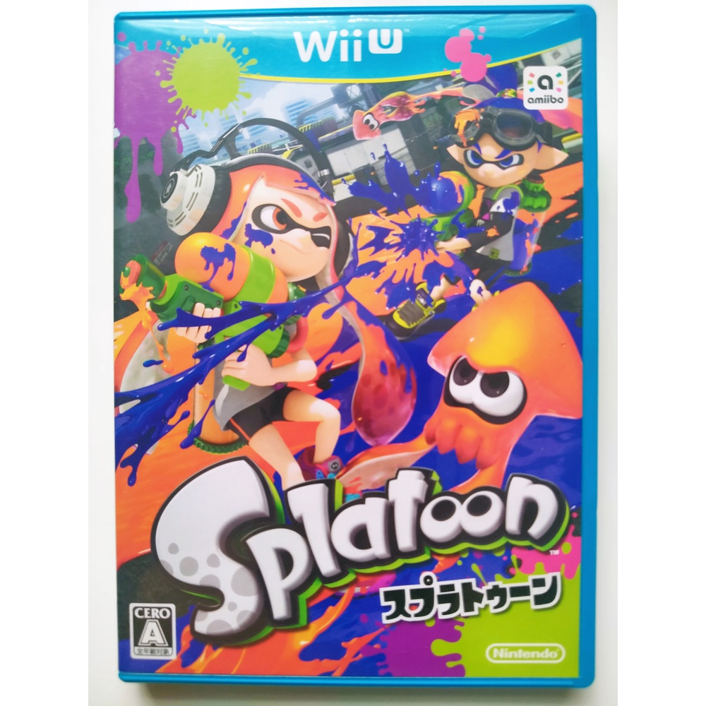 Splatoon WiiU Japan สำหรับสายสะสม | Shopee Thailand