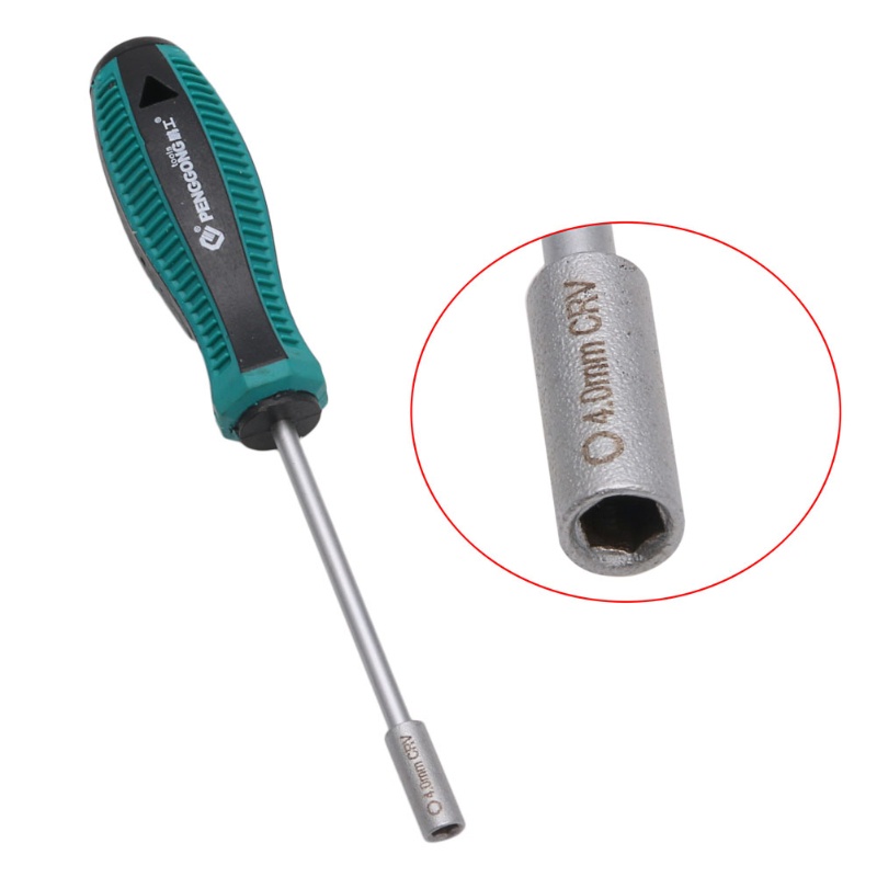 Pcf * ซ็อกเก็ตไดร์เวอร์ประแจไขควง Hex Nut Key สําหรับตกแต่งบ้าน 4 มม. ...