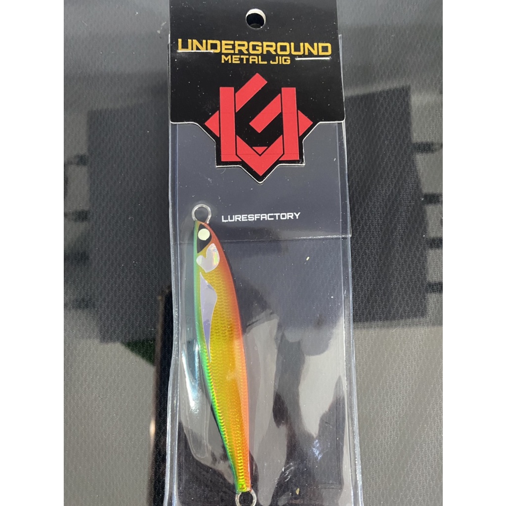 เหยื่อจิ๊ก UNDERGROUND METAL JIG Stealth 60 g. | Shopee Thailand