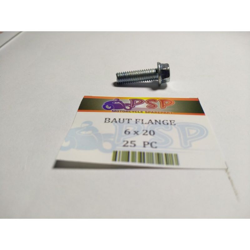 Flange Bolts 6x20 - Bolt Ring Lip Cap 6mm ยาว 20mm "Key 8" (ราคาต่อ 1 ...