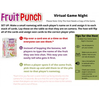 Fruit Punch - Board Game บอร์ดเกม ของแท้ Halli Galli เวอร์ชั่นกล้วย ...