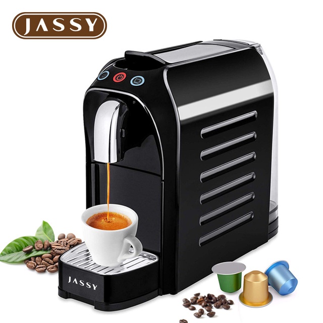 ﹍JASSY Capsule Coffee Machine, Programmable One-Touch Espresso Coffee ...