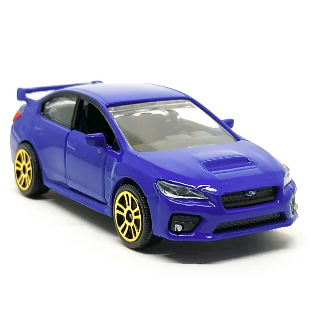 รถเหล็กมาจอเร็ต Majorette Subaru WRX STI สีน้ำเงิน ขนาด 1/64 ยาว 8 cm ...