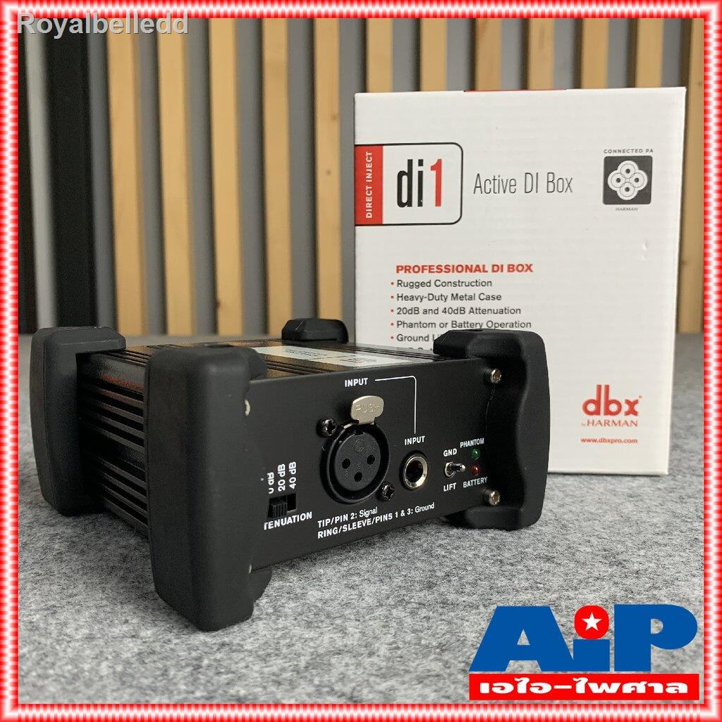ราคาต่ำสุด DBX DI1 DI BOX (สินค้าของแท้มหาจักร) Di Box dbx Di1 Active Direct Box ไดเร็คบ็อก เอไอ ...