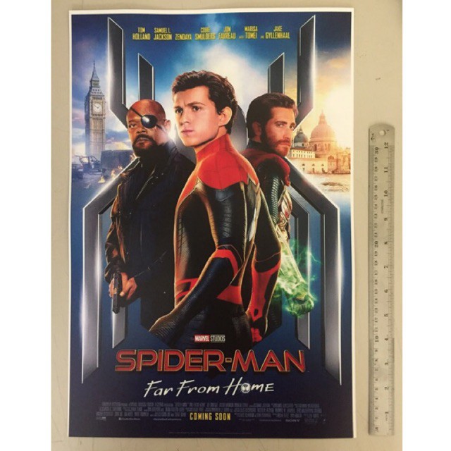 โปสเตอร์ Spiderman far from home | Shopee Thailand